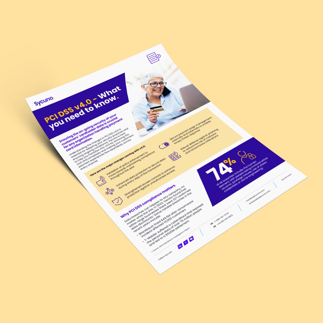 PCI Compliance and Payment Security Solutions | Sycurio