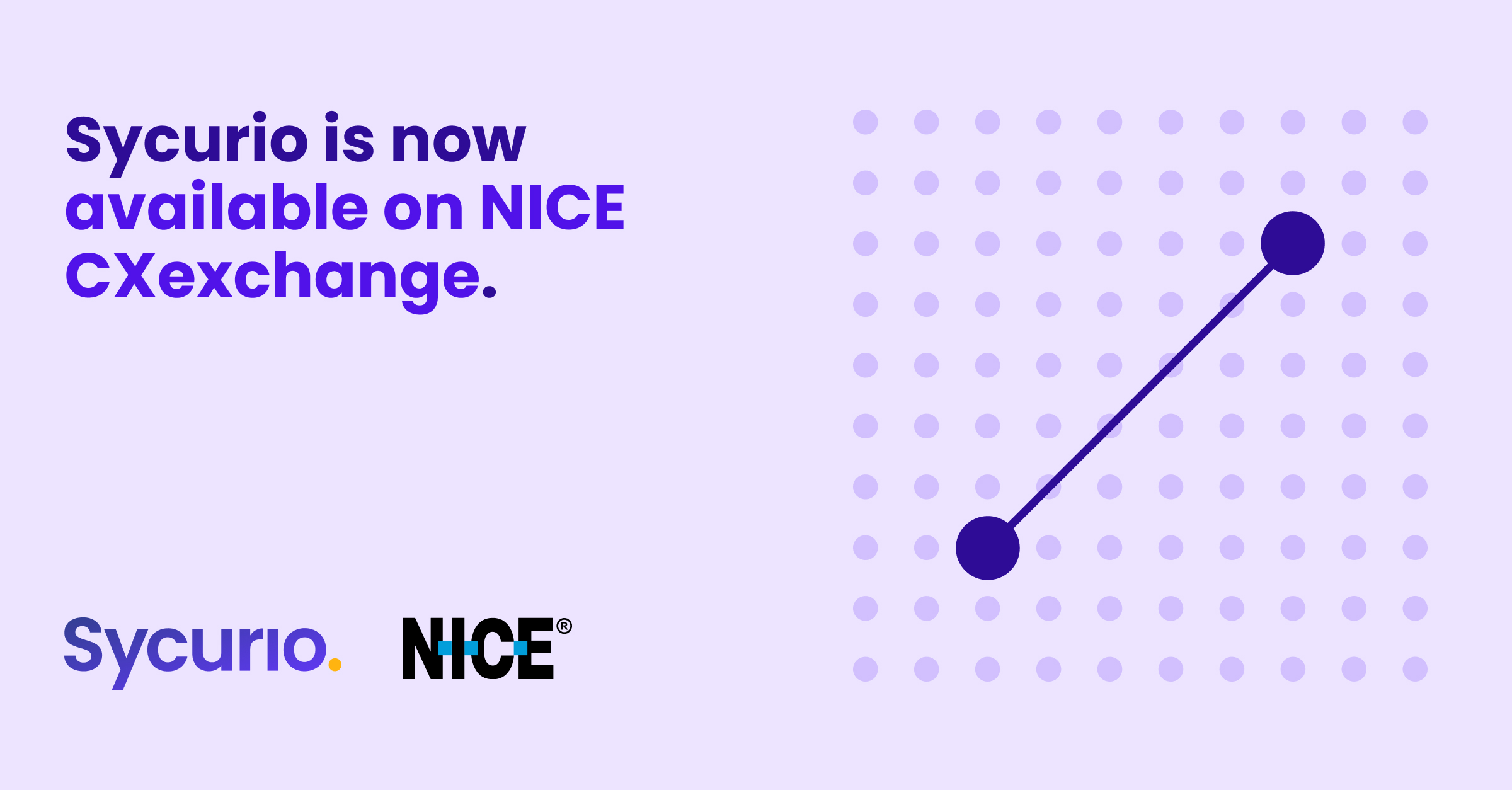 Sycurio announces NICE CXexchange availability
