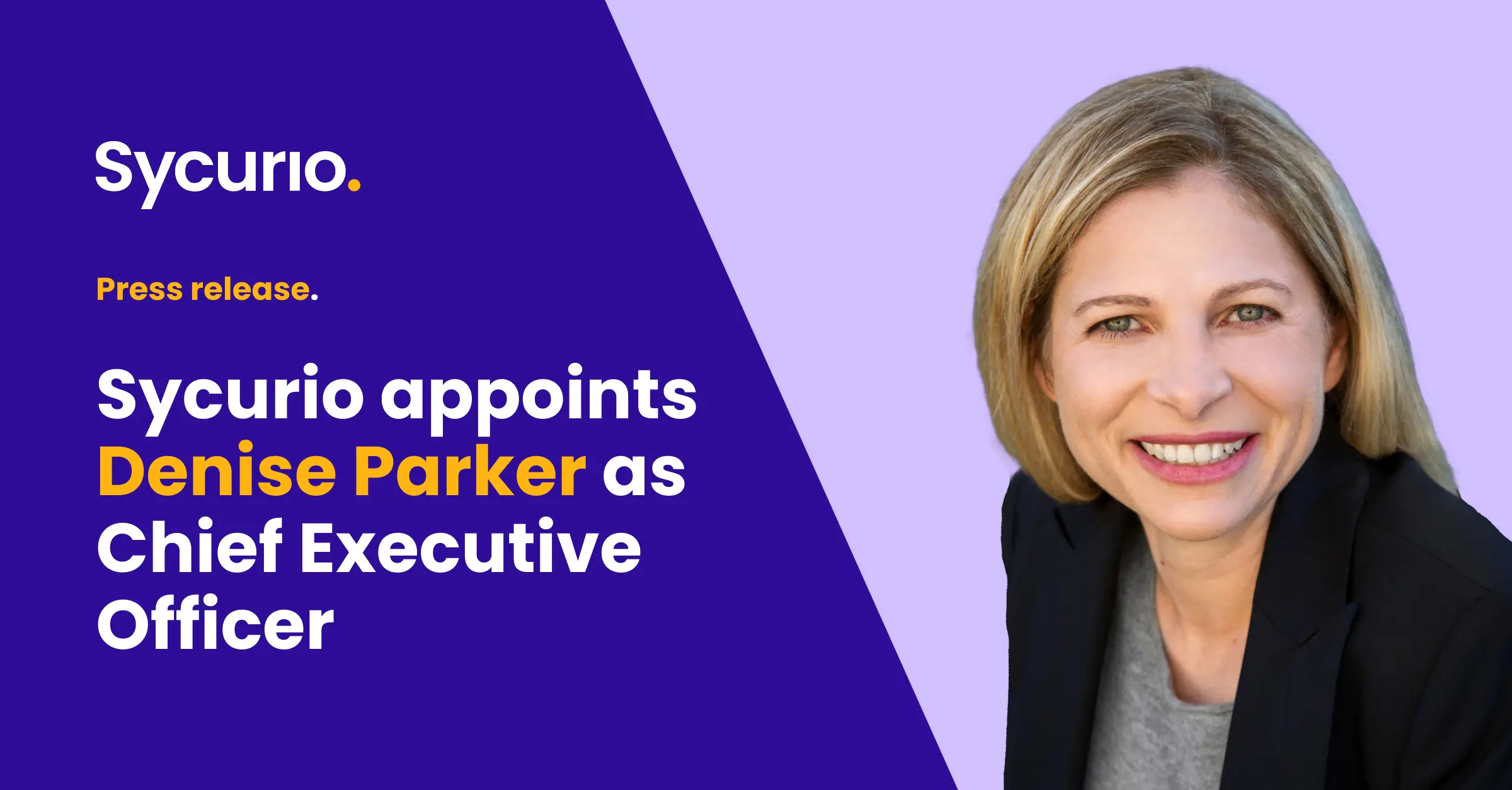 Sycurio appoints Denise Parker as Chief Executive Officer